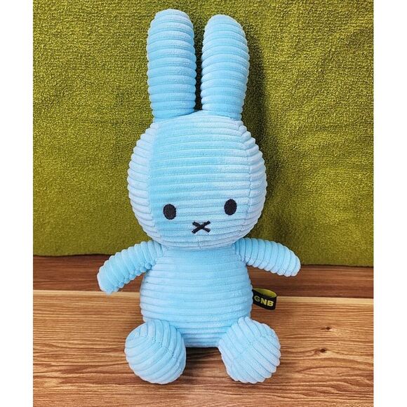 miffy | Toys | Miffy Nijntje Teal Blue Corduroy Plush Toy Bunny Goth ...